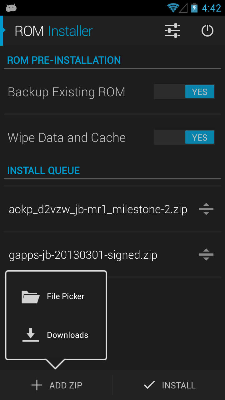 [APP] ROM Installer | XDA Forums
